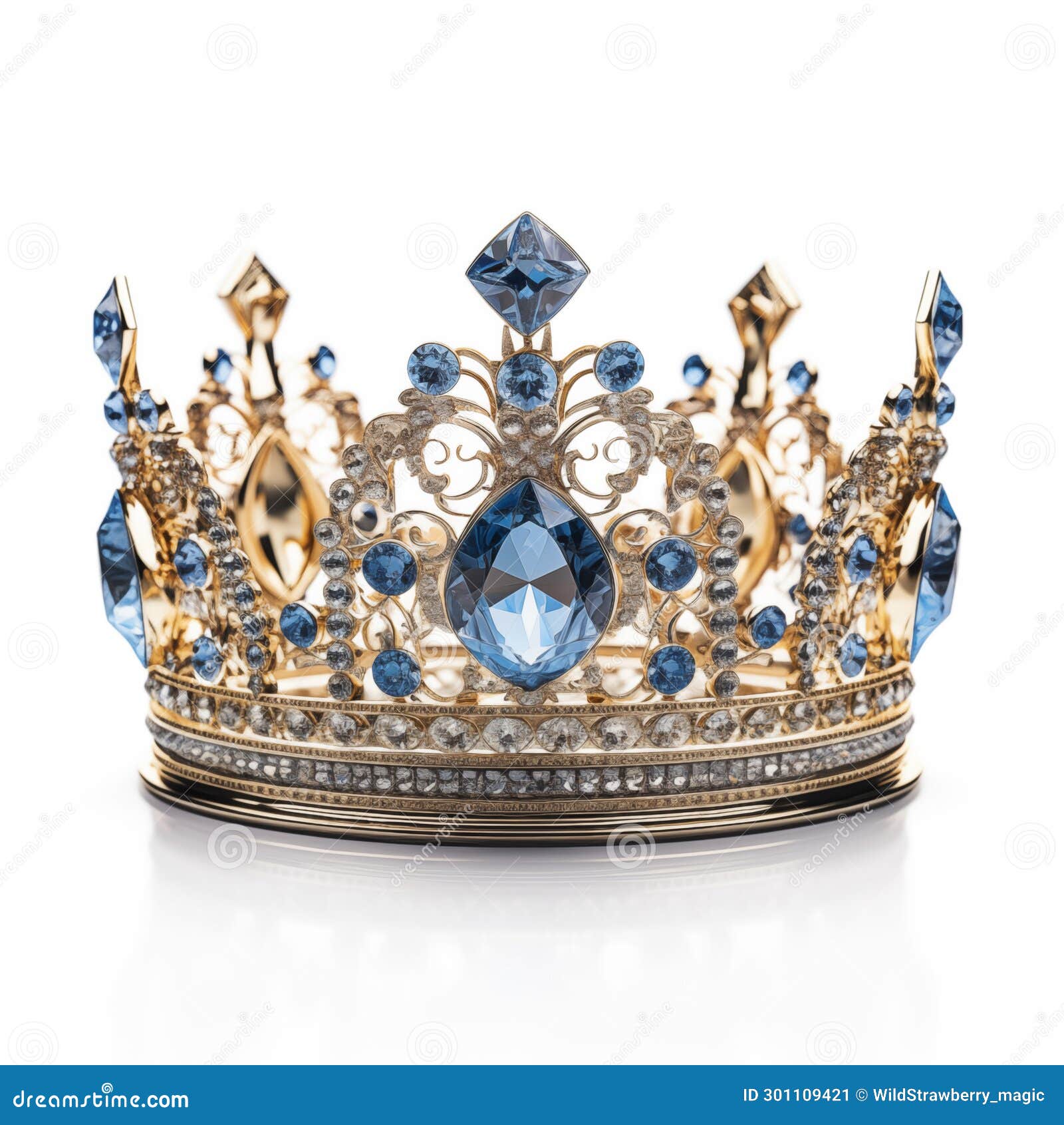 Regal Crown Icon , Simple Style Vector Illustration | CartoonDealer.com ...