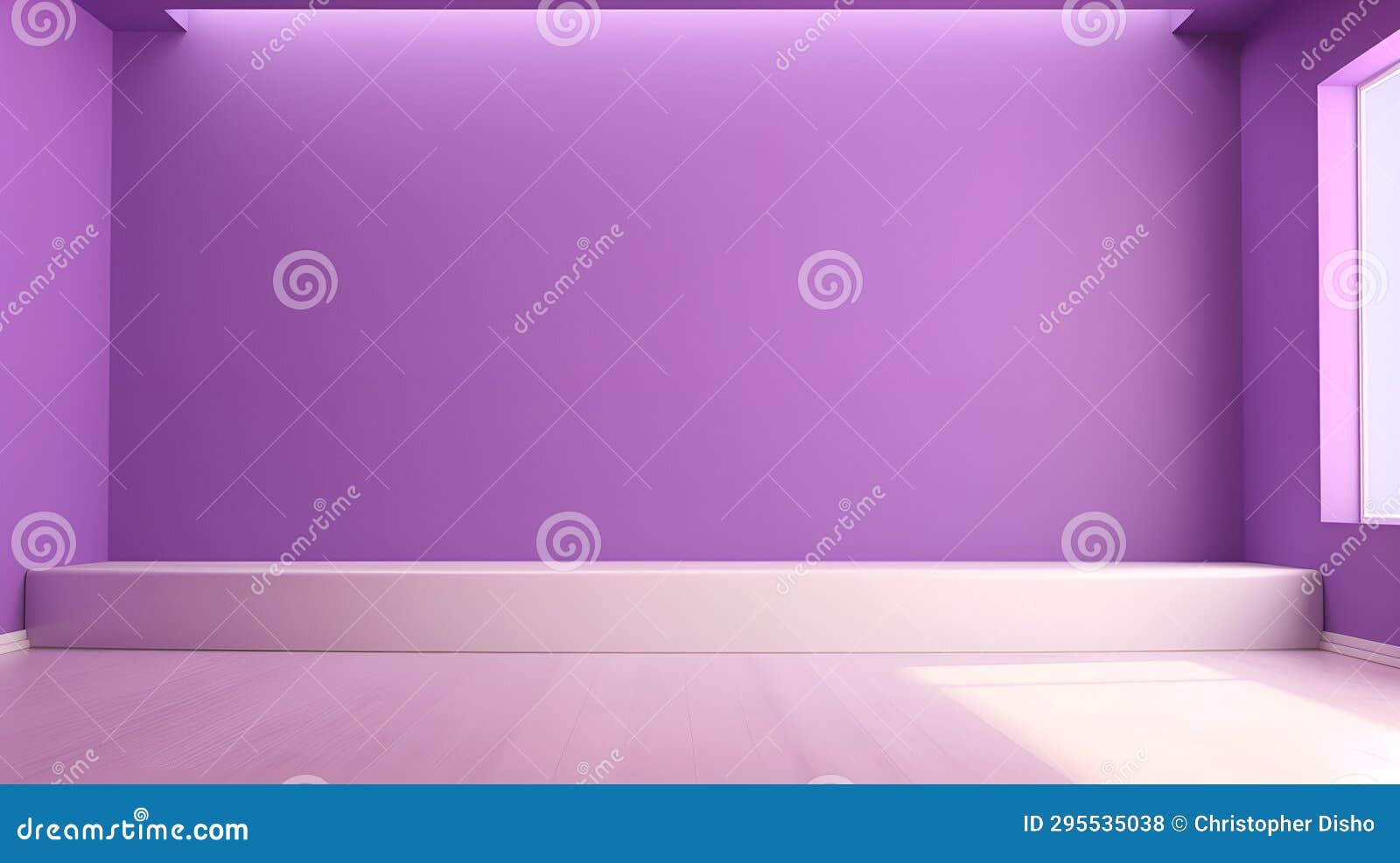 Regal Purple Wall with Dramatic Light and Shadow Effects, Perfect for ...