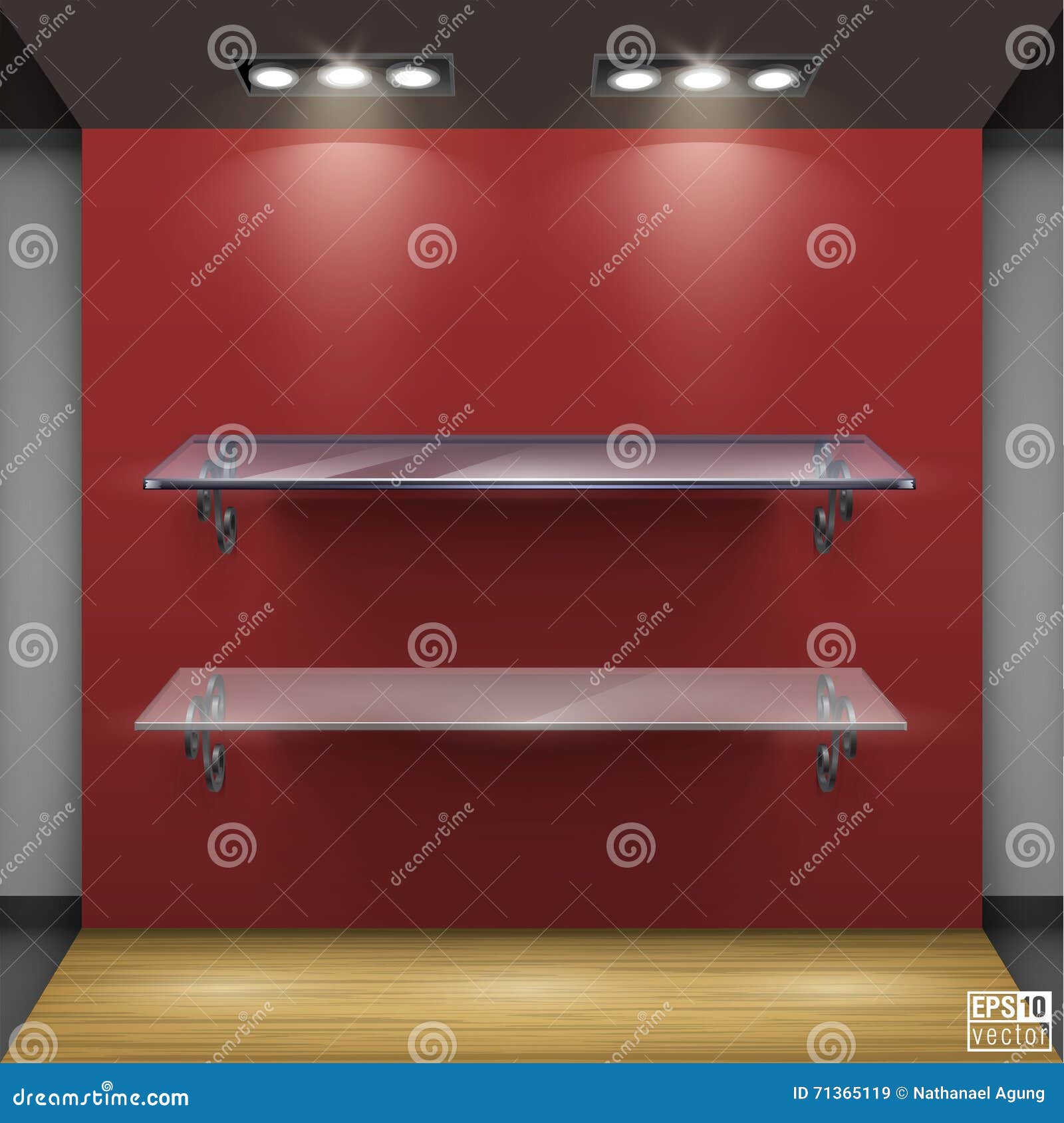 Regal-Vektor-Illustration vektor abbildung. Illustration von haupt ...