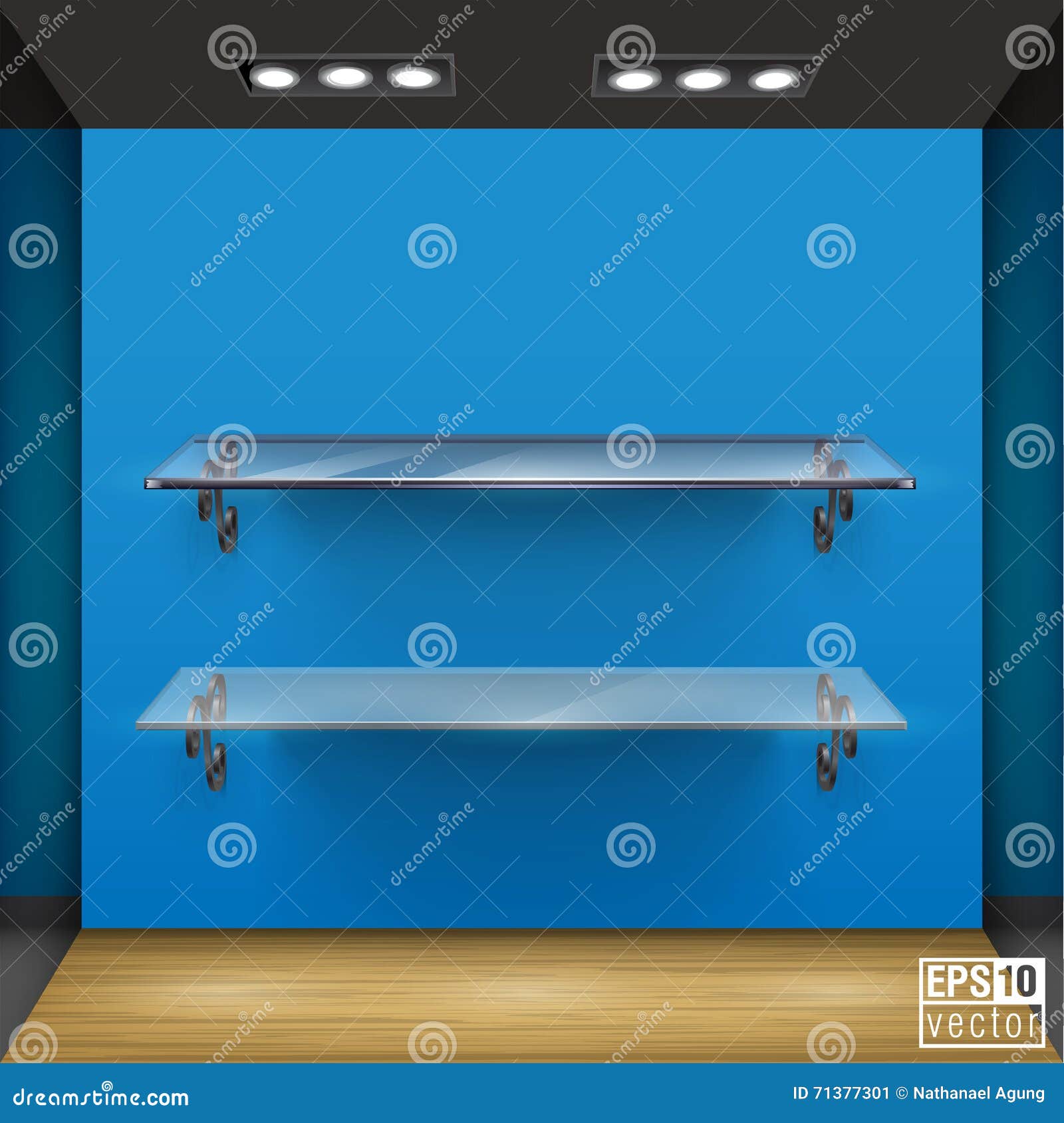 Regal-Vektor-Illustration vektor abbildung. Illustration von ...