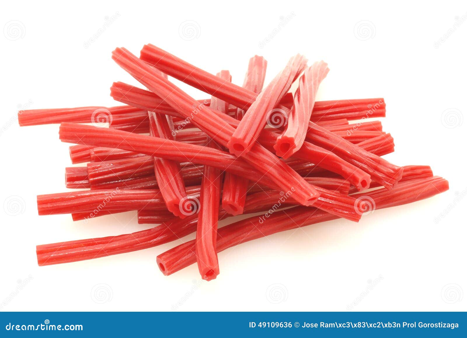 Regaliz rojo foto de archivo. Imagen de delicioso, regaliz - 49109636