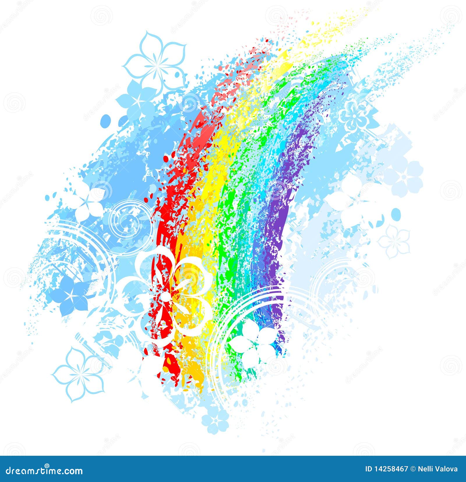 Regenbogen Gemalt Stock Illustrationen, Vektoren, & Kliparts - 12,493 ...