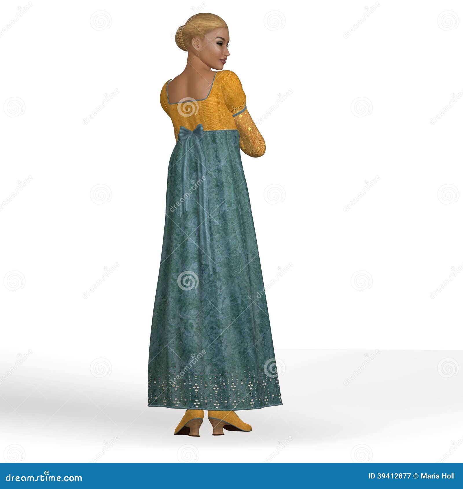 Regency Lady stock image. Illustration of historical - 39412877