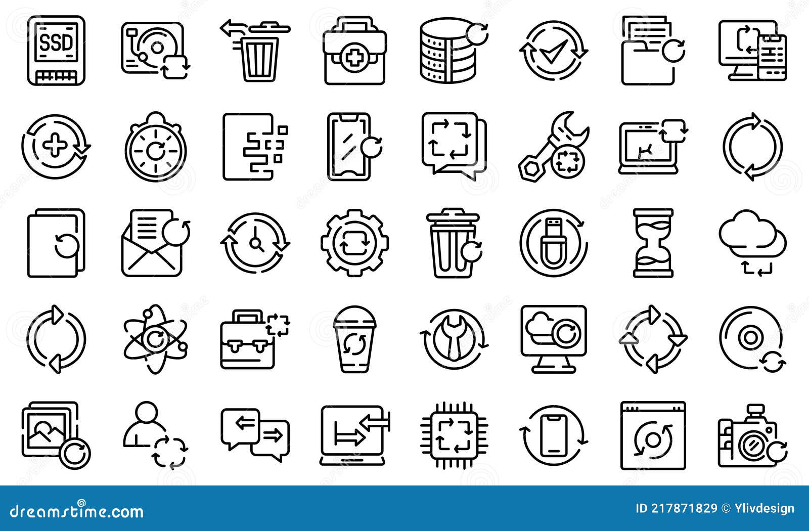 Regeneration Outline Icon. Isolated Line Vector Illustration From Sauna ... Regeneration Outline Icon. Isolated Line Vector Illustration From Sauna ...