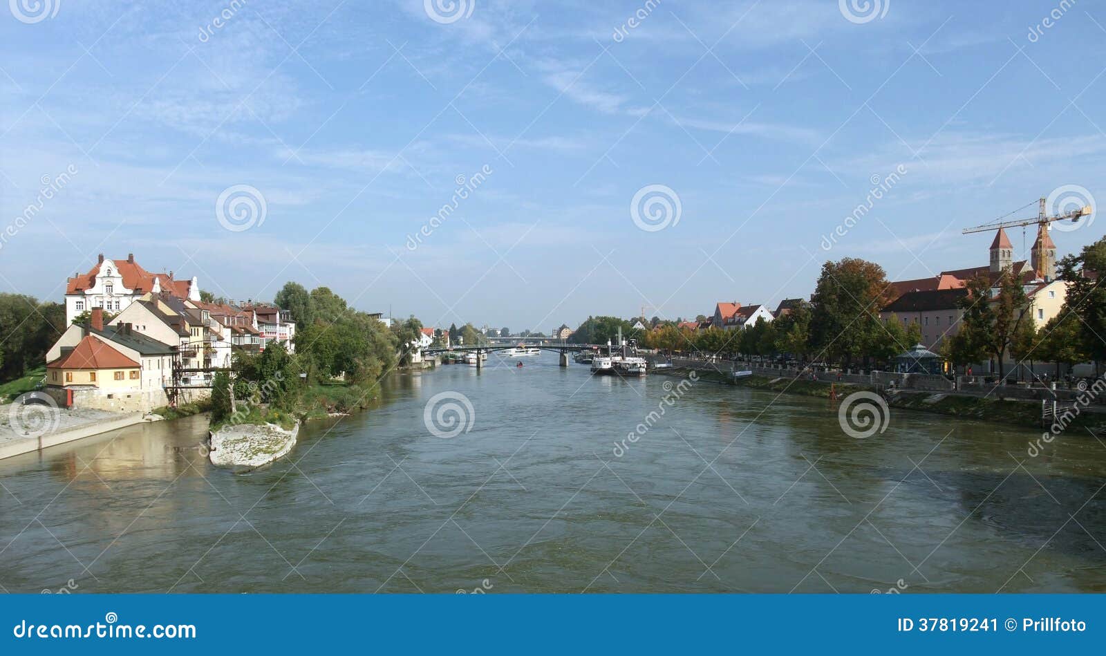 Regensburg stock image. Image of architecture, tree, bavaria - 37819241