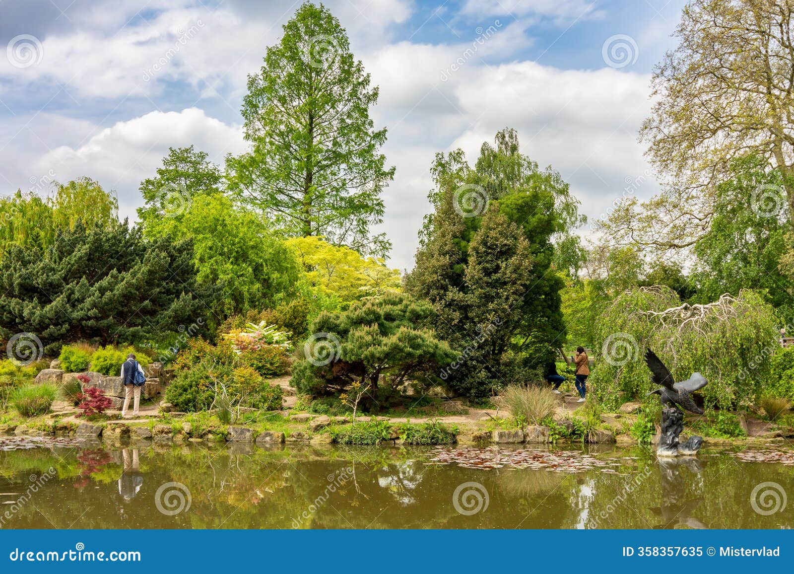 Regent S Park Landscape in Spring, London, UK Editorial Image - Image ...