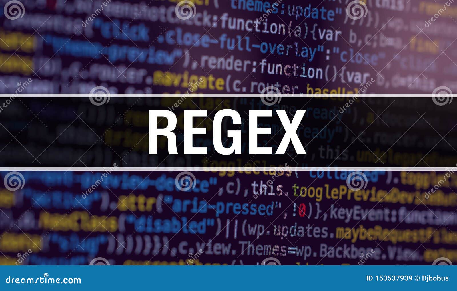 Regex with Abstract Technology Binary Code Background.Digital Binary ... Regex with Abstract Technology Binary Code Background.Digital Binary ...