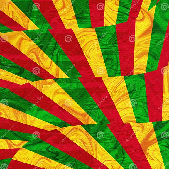 Reggae Background ,colorful Abstract Design Stock Image - Image of ...