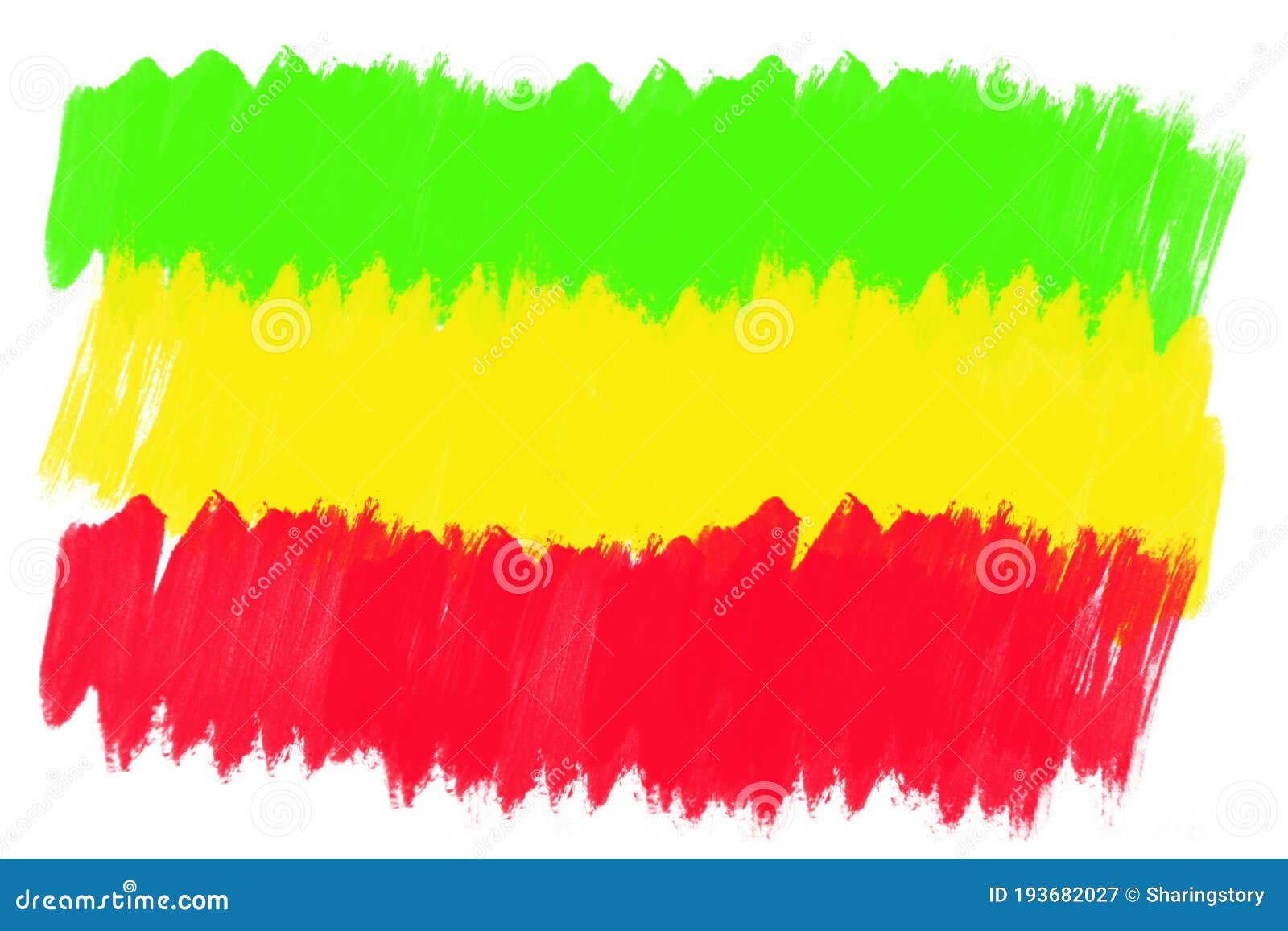 Reggae Color with Concrete Wall Background Stock Illustration ...