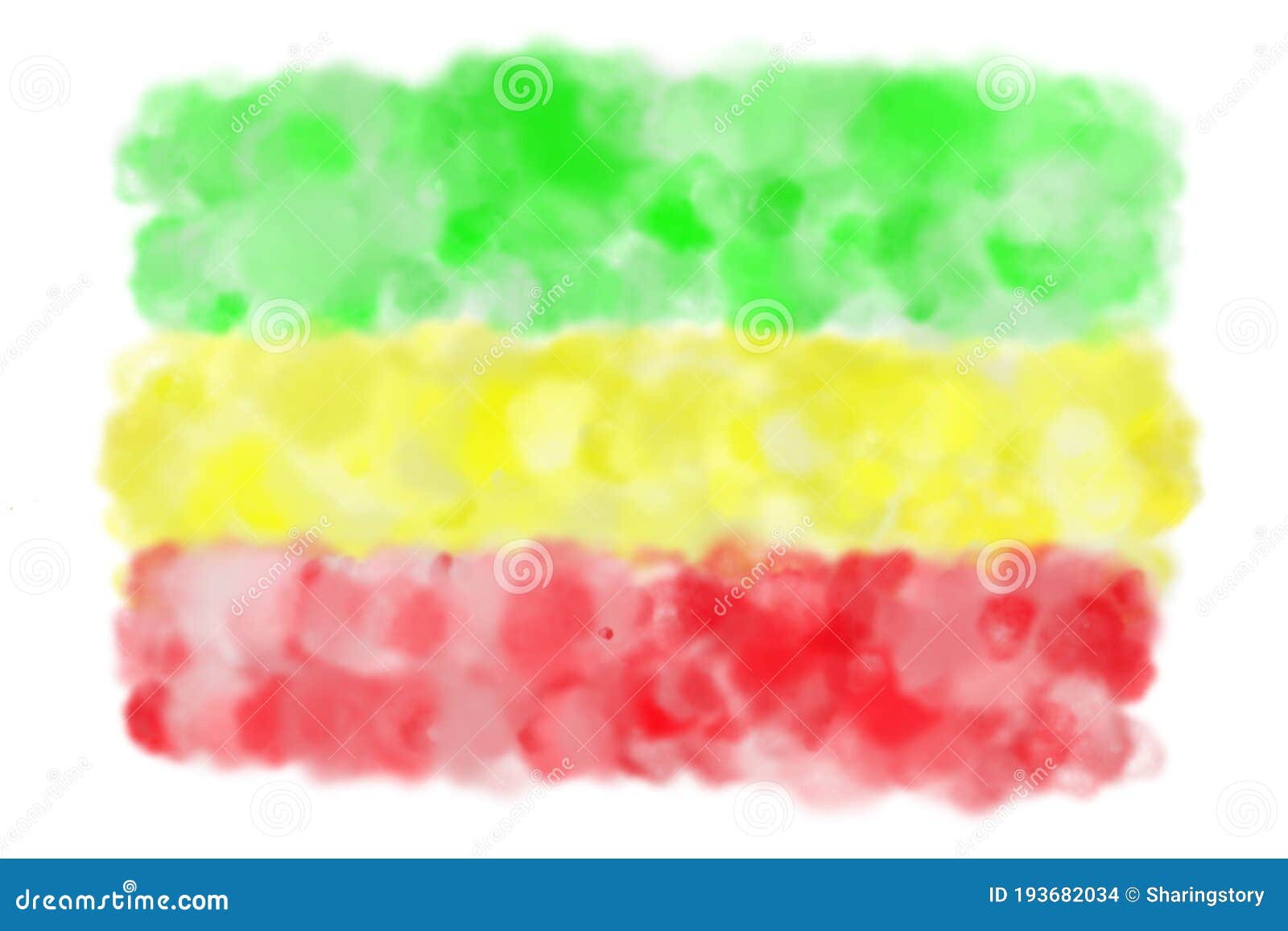 Reggae Color with Concrete Wall Background Stock Illustration ...