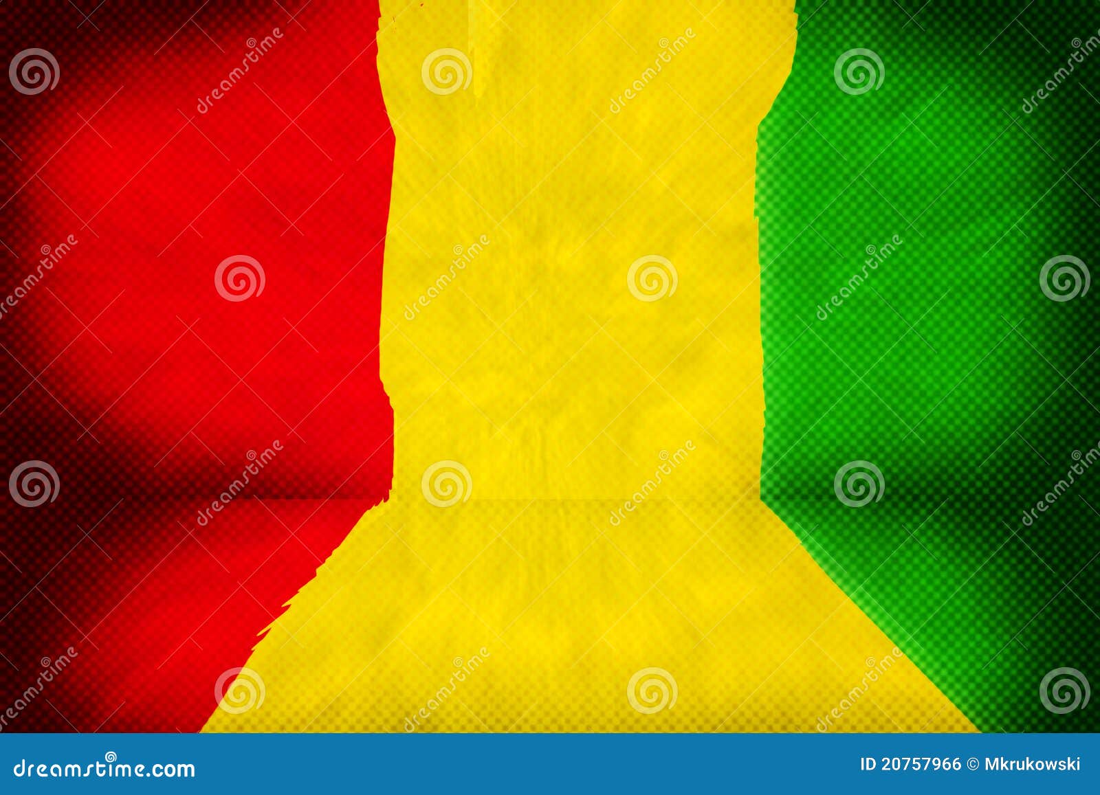 Reggae Stage Background stock illustration. Illustration of rainbow ...