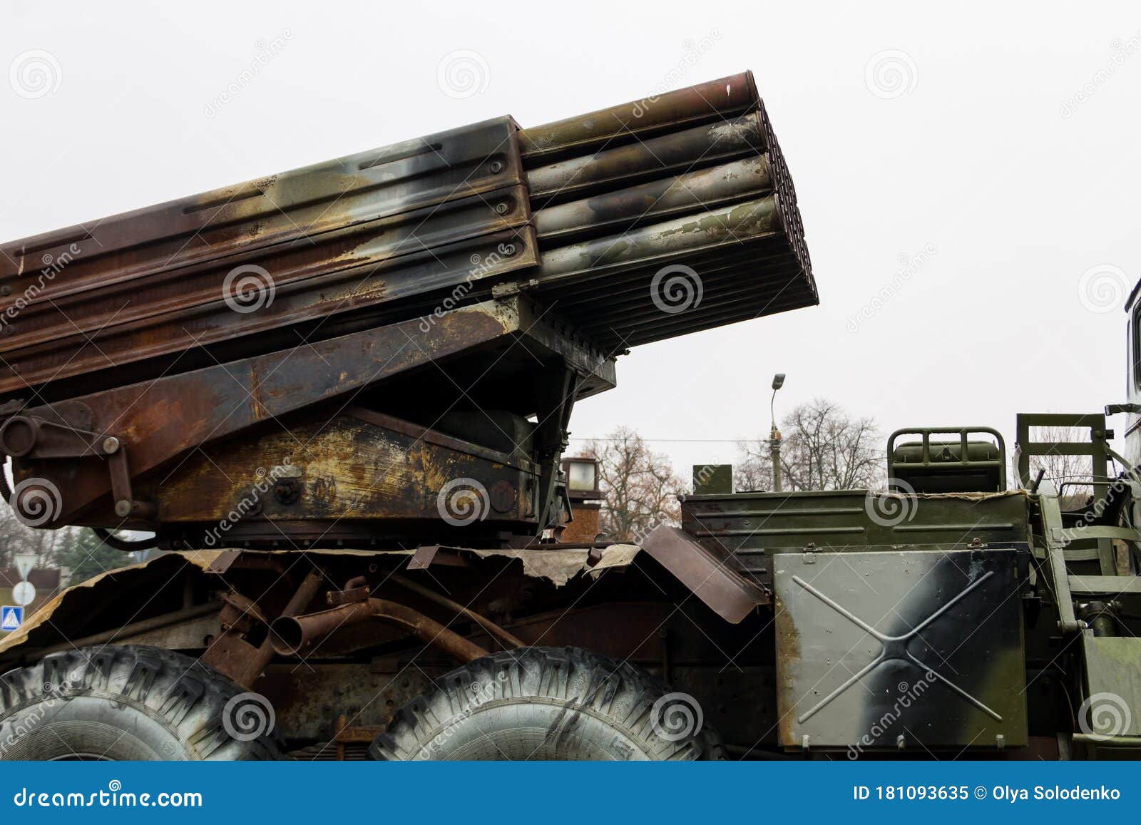 Regimental Multiple Launch Rocket System Stock Image - Image of ...