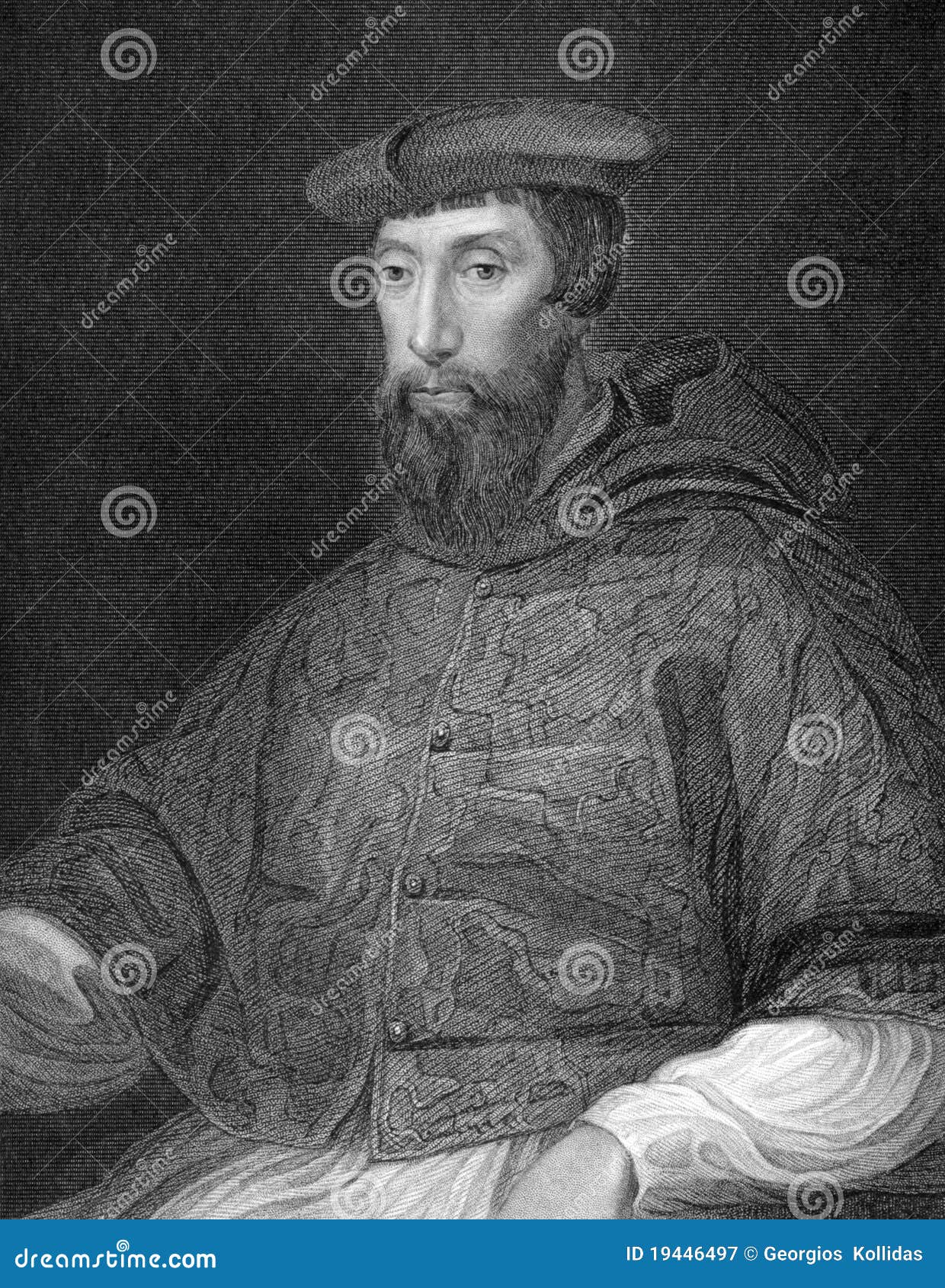 Reginald Pole editorial photography. Image of archbishop - 19446497