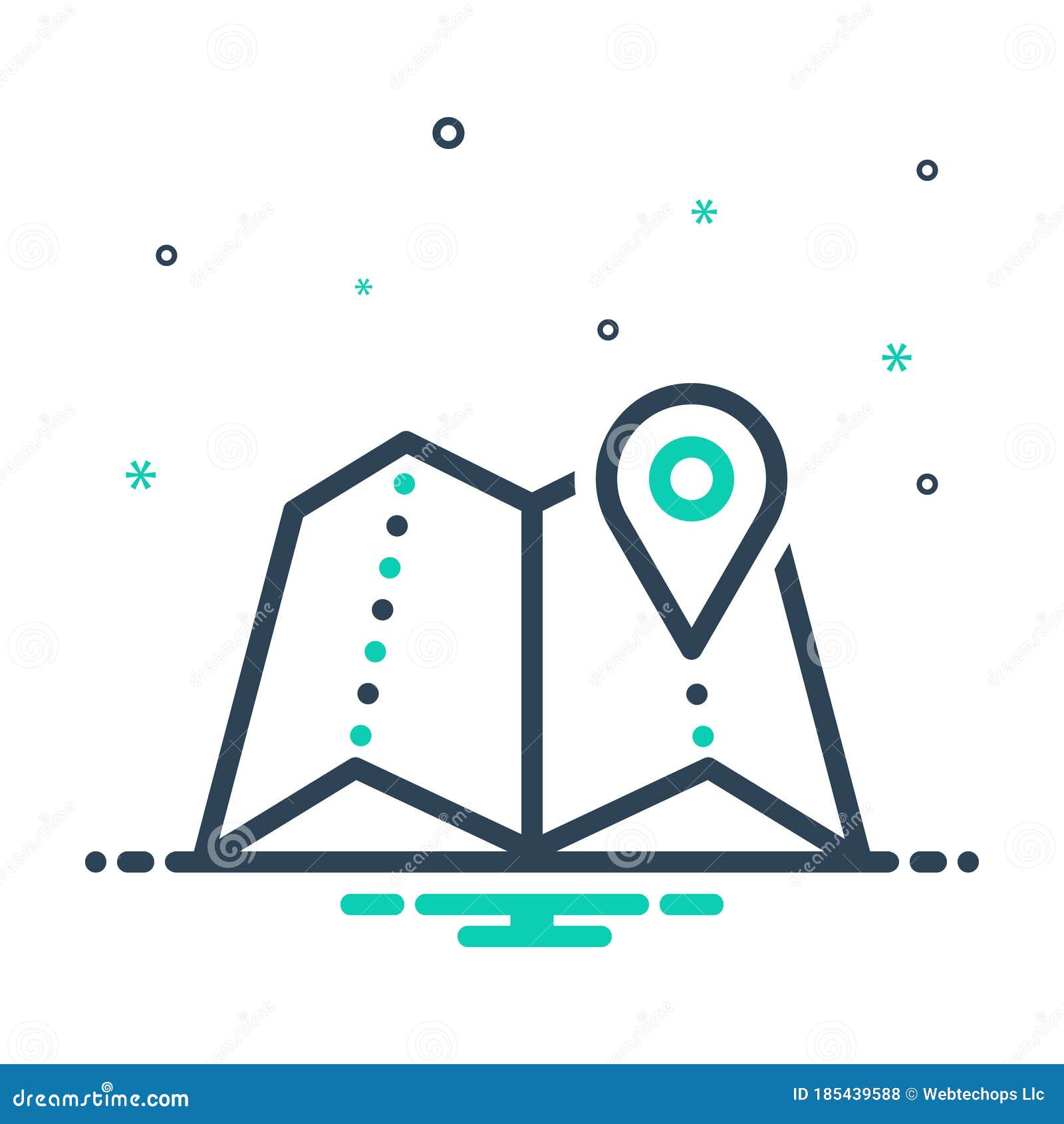 Mix Icon for Region, Field and Zone Stock Illustration - Illustration ...