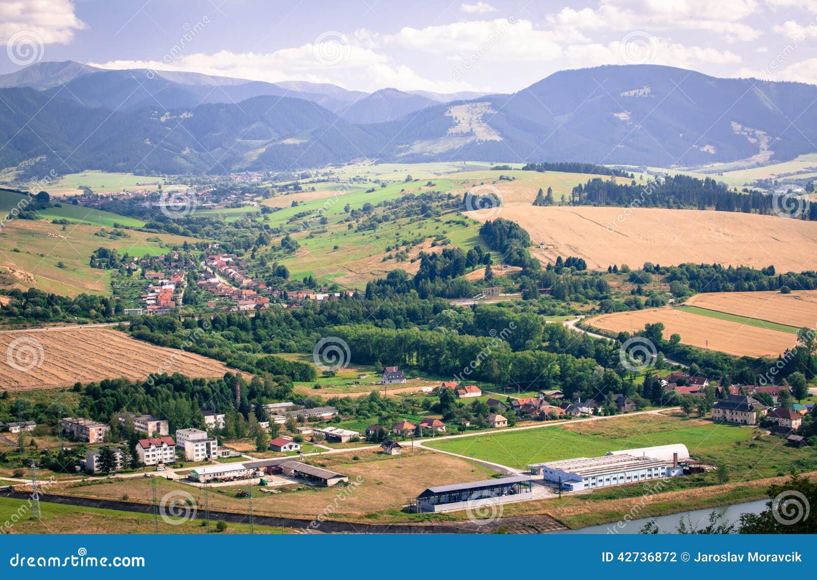 Region Liptov at Slovakia stock photo. Image of mountain - 42736872