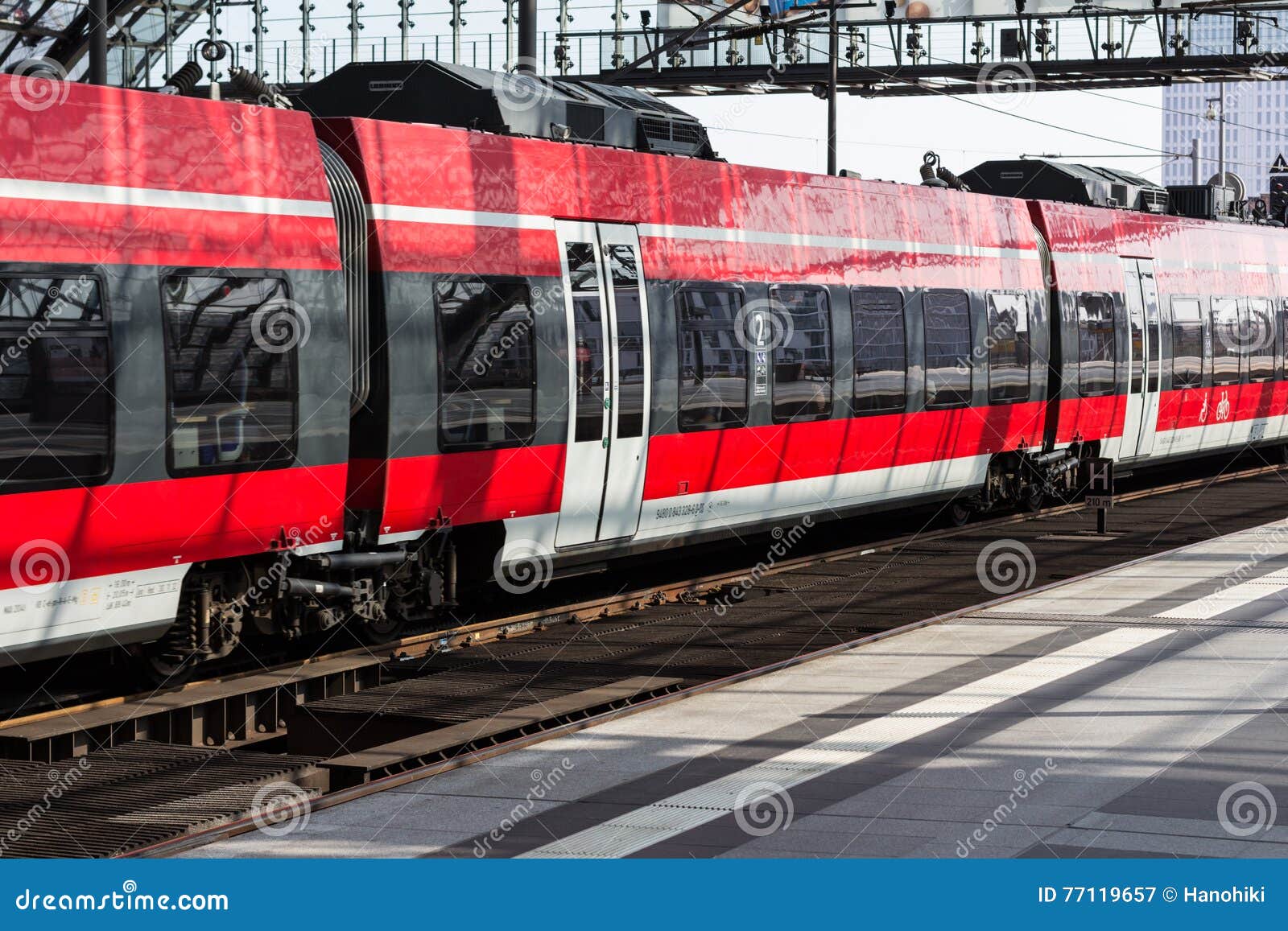 Regional Express Train at Central Station Editorial Photography - Image ...