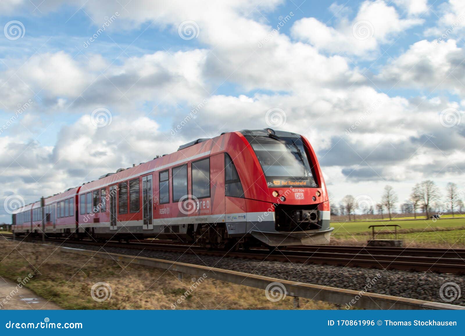 Regional Express Train, Rheinbach NRW Germany - 28 01 2020 Editorial ...