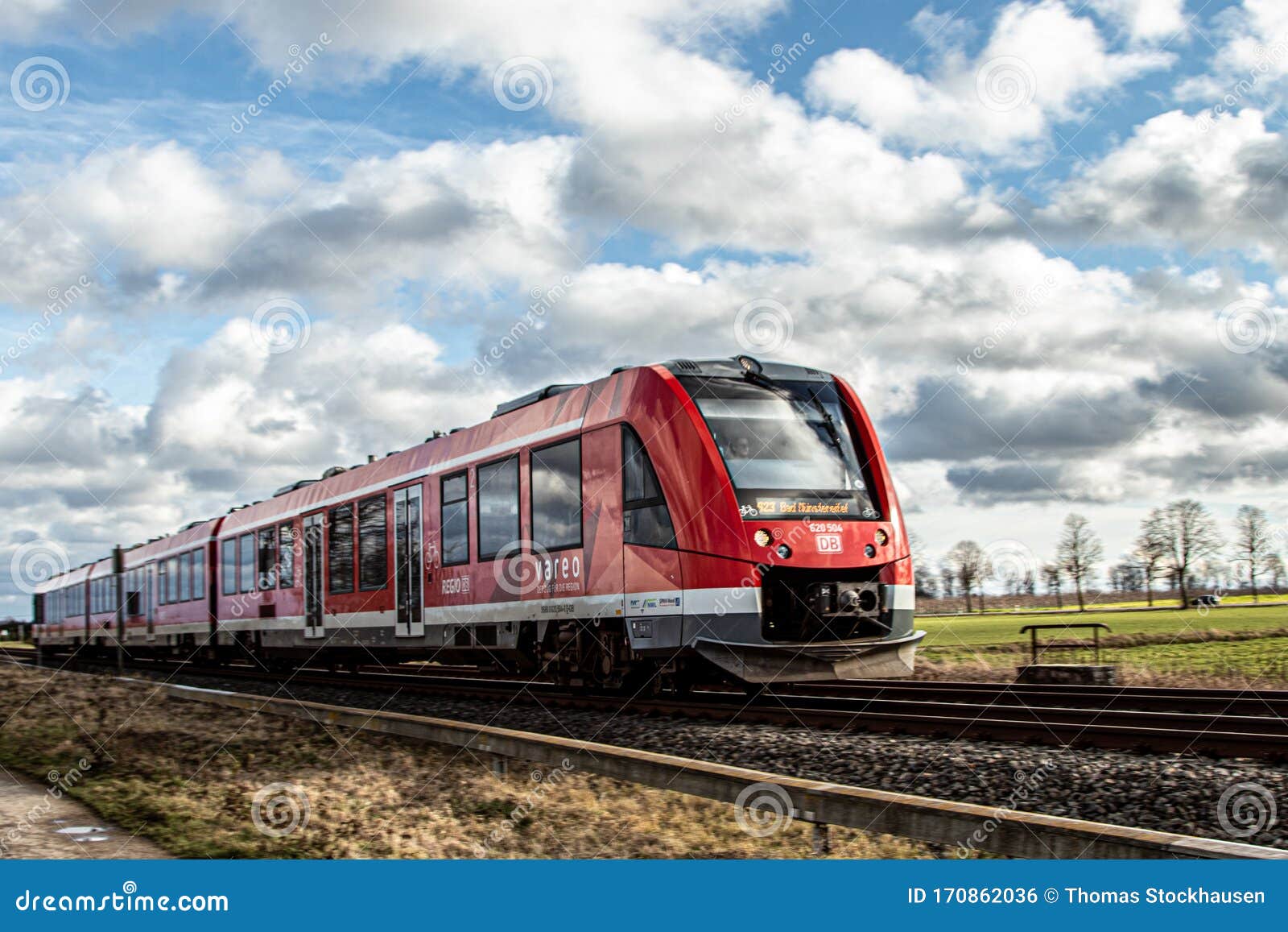 Regional Express Train, Rheinbach NRW Germany - 28 01 2020 Editorial ...