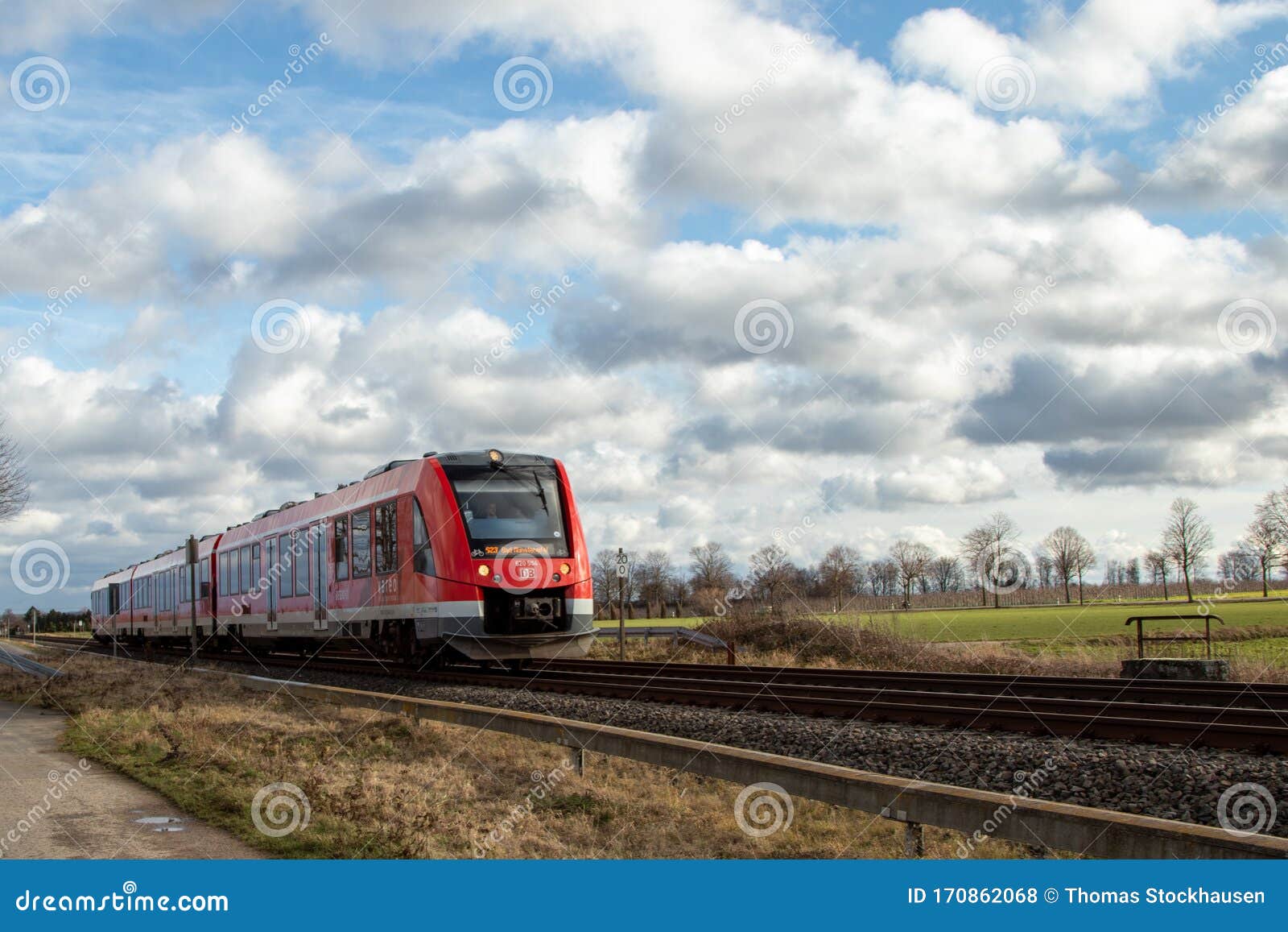 Regional Express Train, Rheinbach NRW Germany - 28 01 2020 Editorial ...