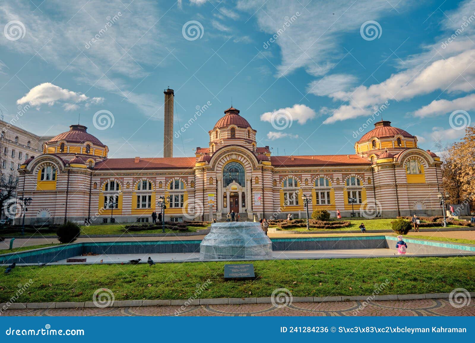 Regional History Museum and Central Mineral Baths Sofia Editorial Photo - Image of building ...