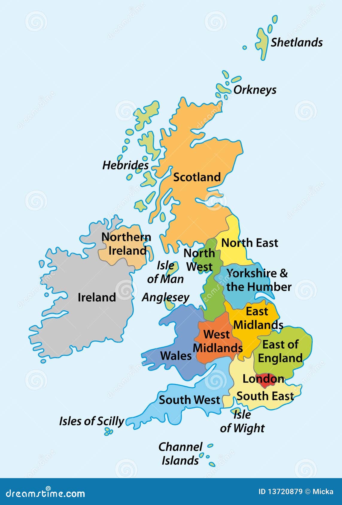 England Map Regions