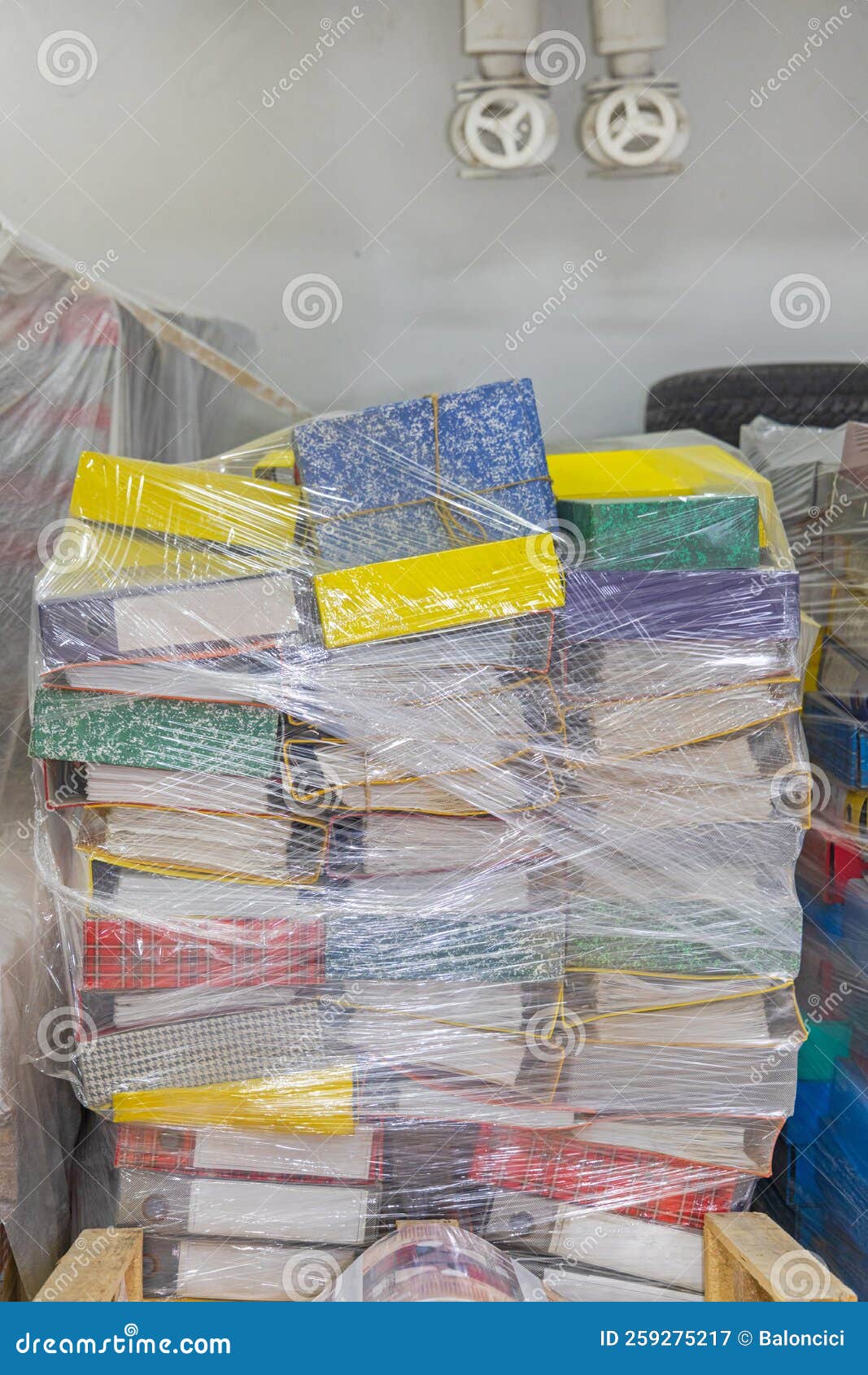 Register Document Folders stock image. Image of office - 259275217