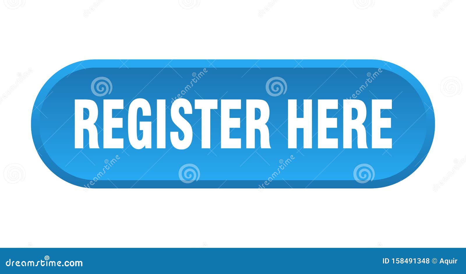 Register here button stock vector. Illustration of isolated - 158491348