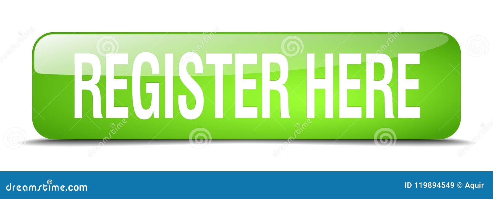 Register here button stock vector. Illustration of note - 119894549