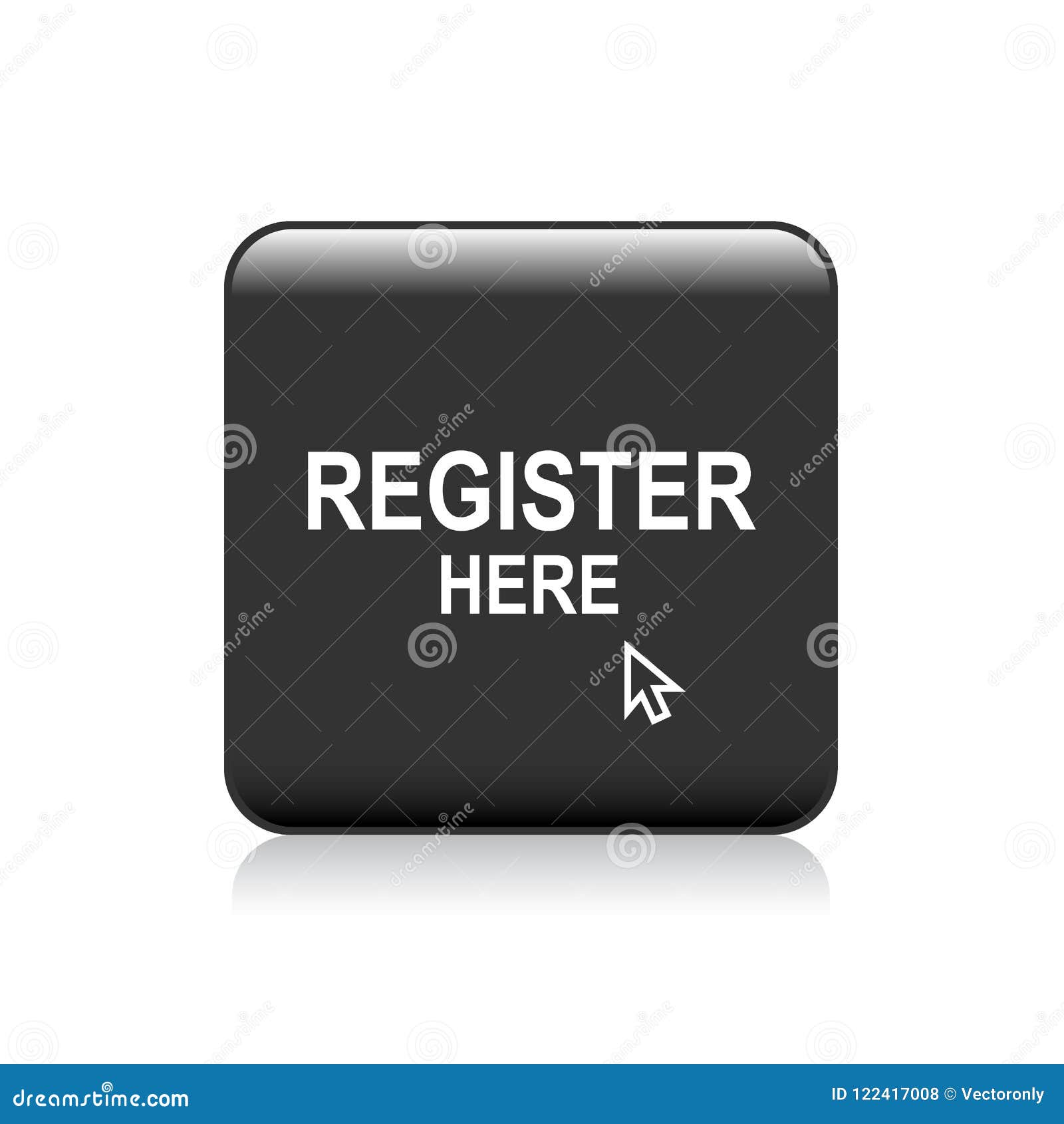 Register here stock illustration. Illustration of consumer - 122417008