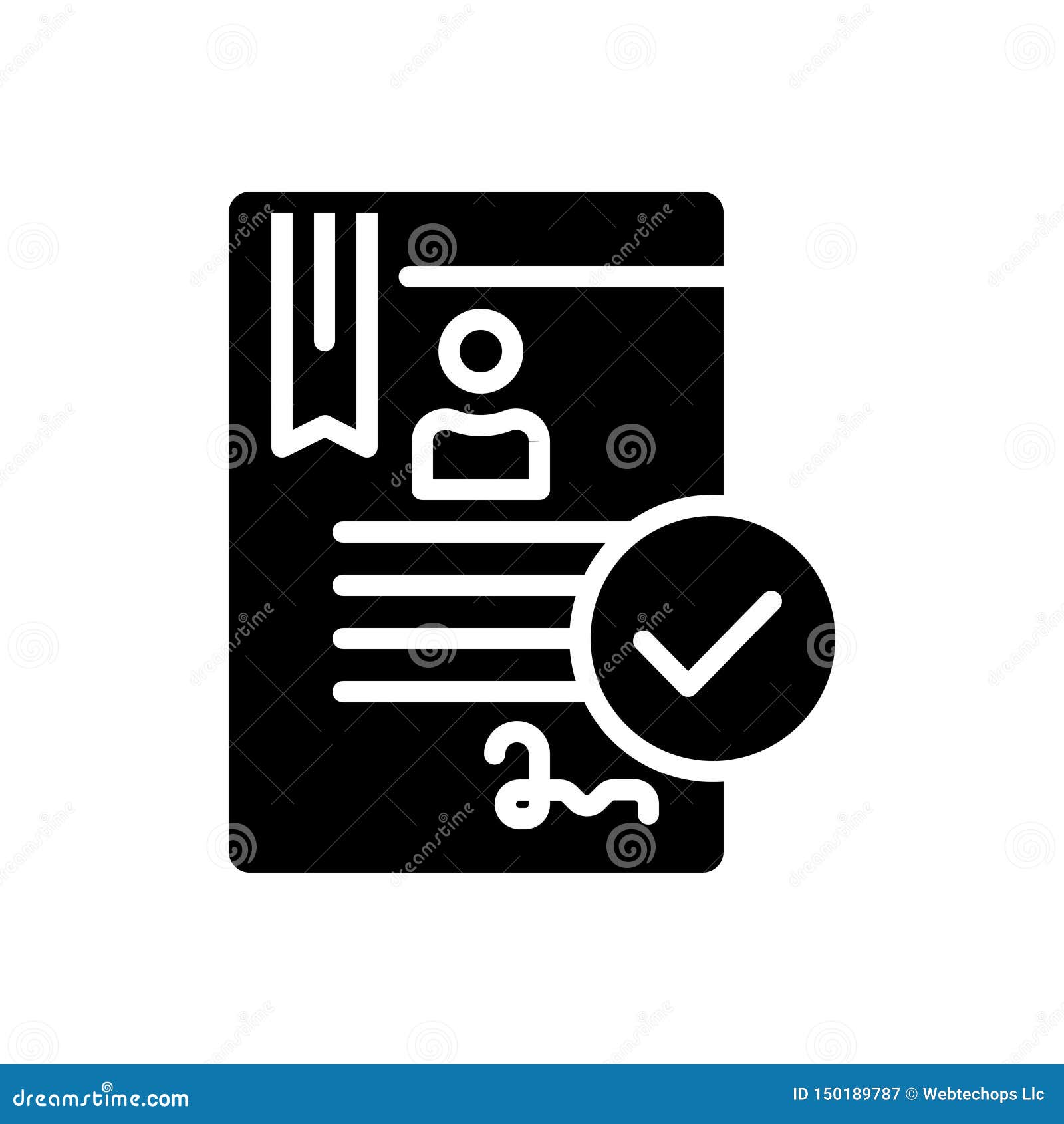 Black Solid Icon for Register, Login and Catalog Stock Vector ...