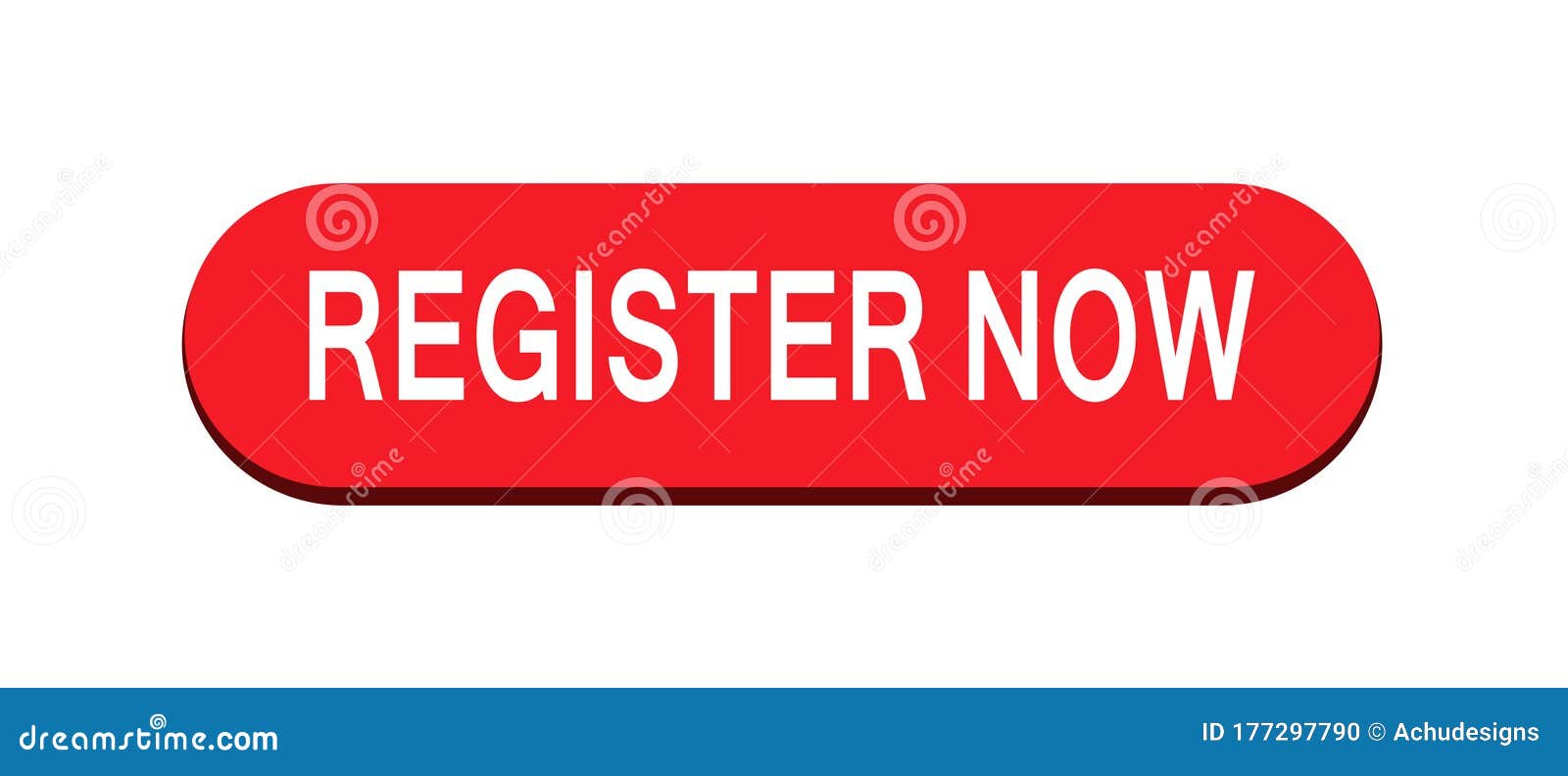 Register now button stock vector. Illustration of details - 177297790