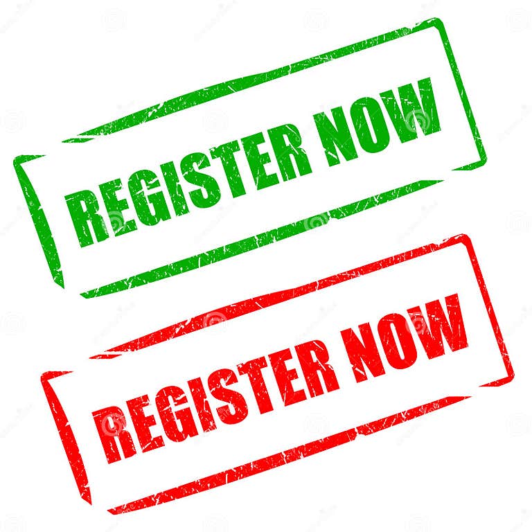 Register now stock illustration. Illustration of advertisement - 21712602