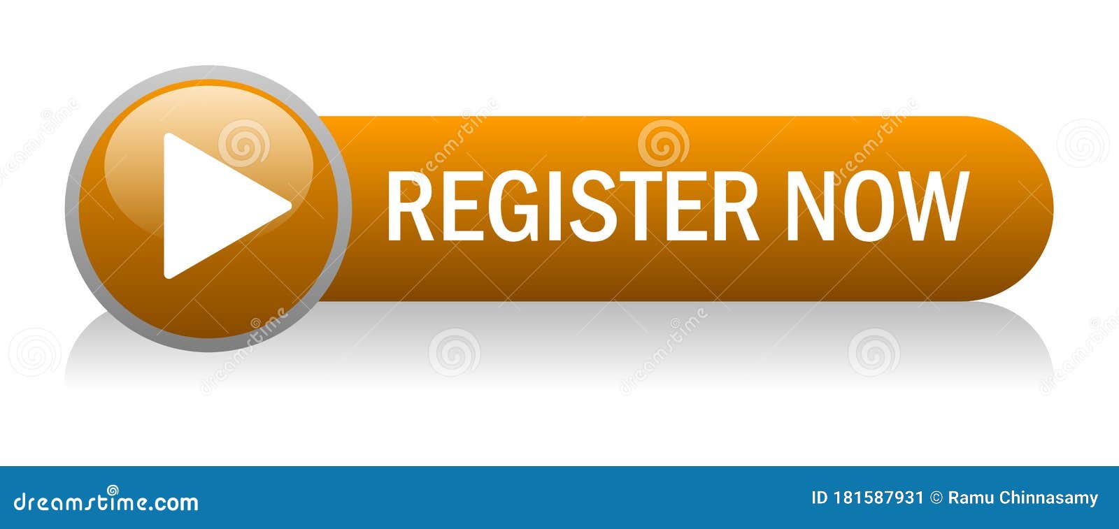 Register now button stock illustration. Illustration of computer ...