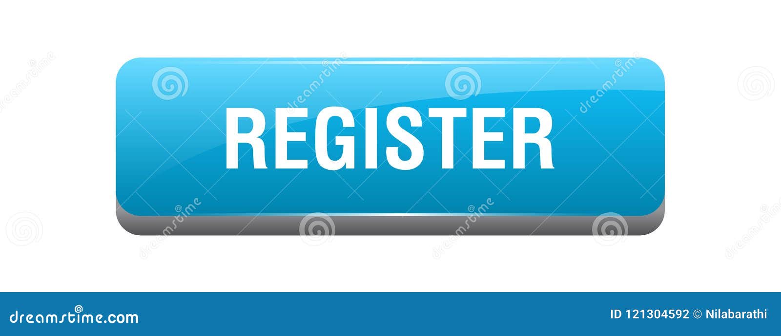 Register now button blue stock illustration. Illustration of apply ...