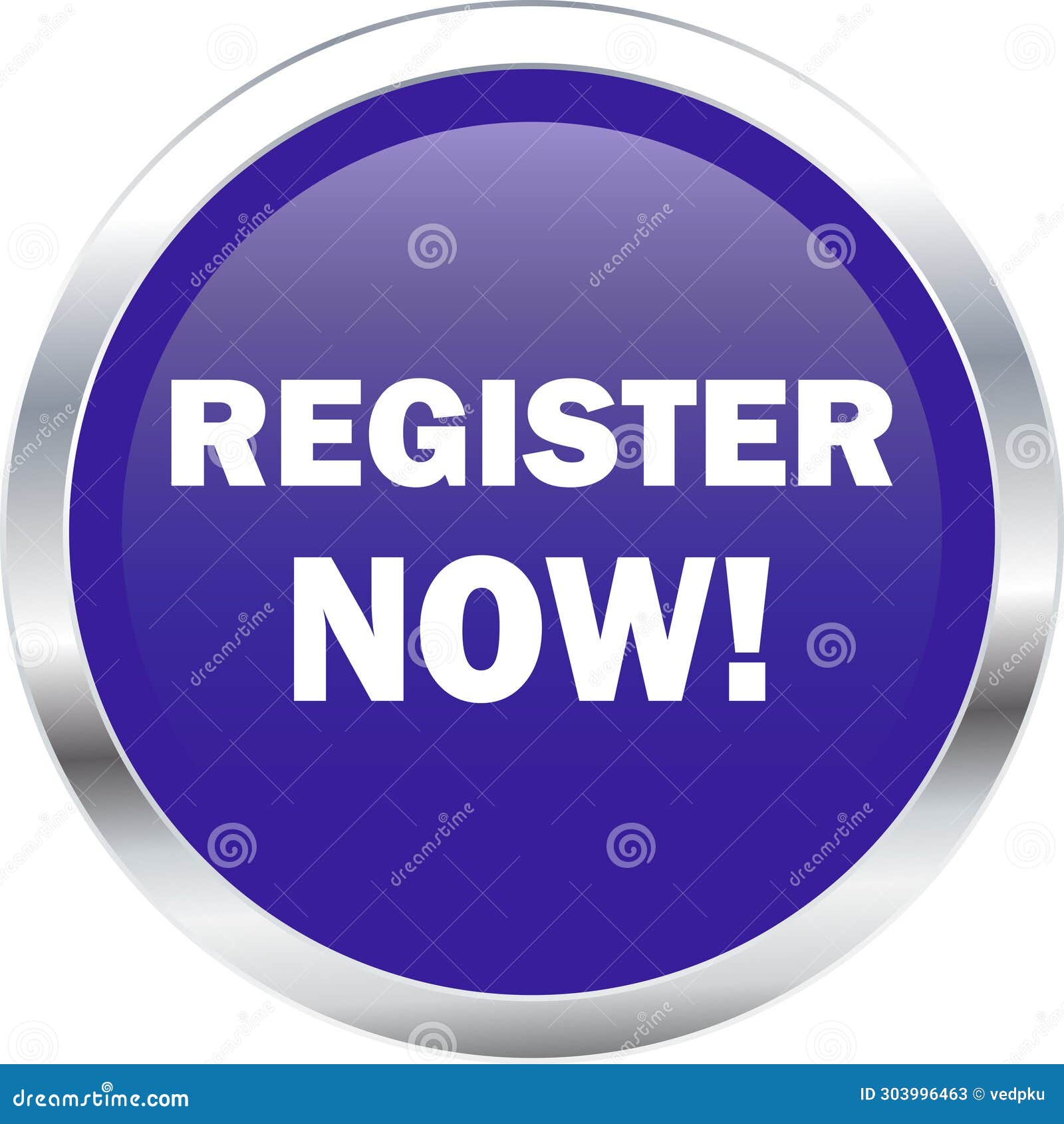 Register Now Button Sign, Register Now Symbol Vector Stock Illustration ...