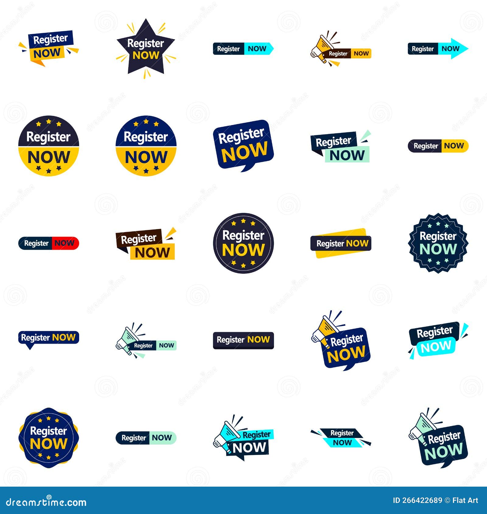 Register Now 25 Eye Catching Typographic Designs To Increase ...