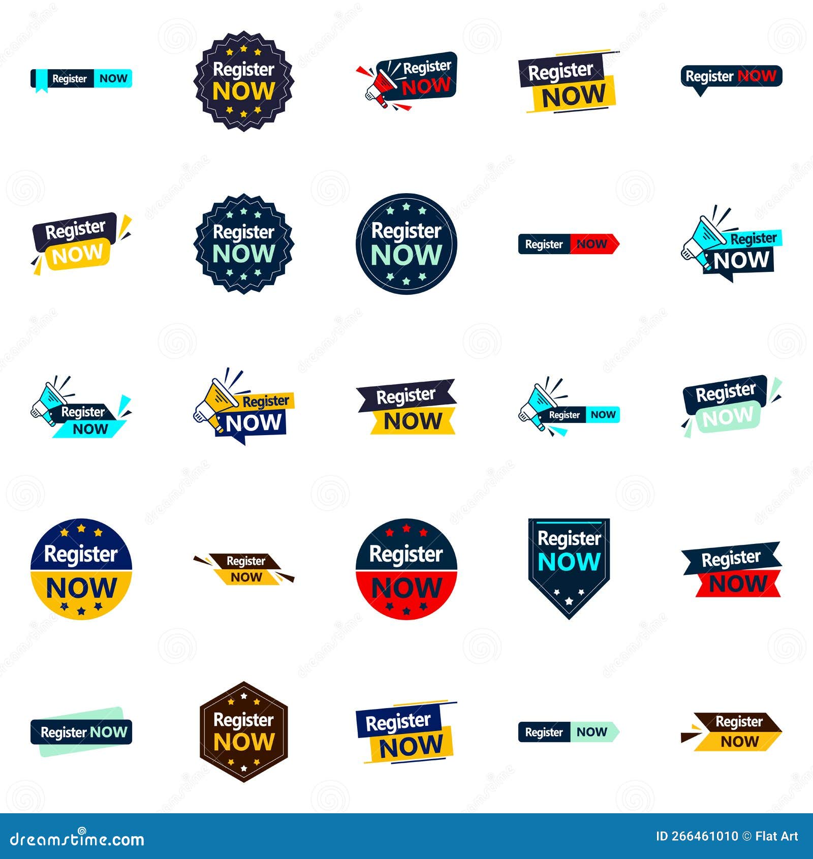 Register Now 25 Fresh Typographic Designs for an Updated Registration ...