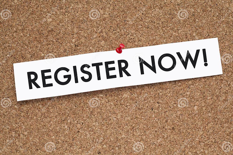 Register now stock image. Image of following, membership - 42746025