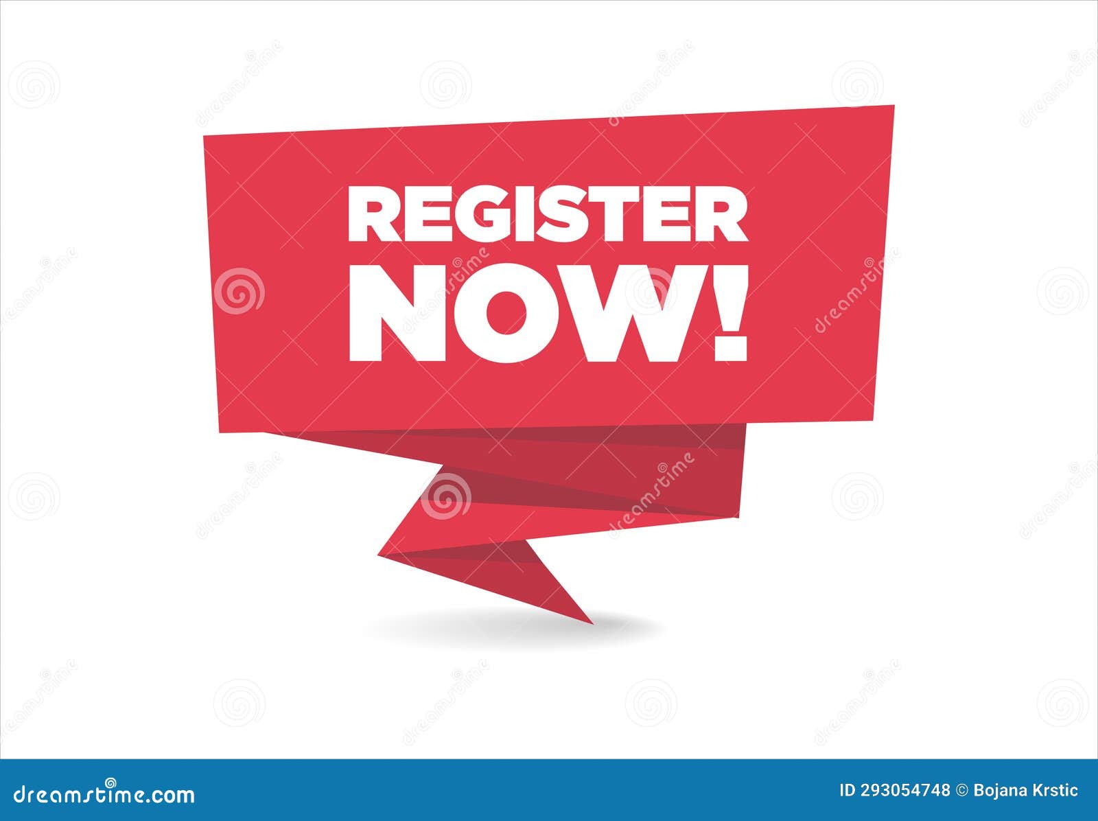 Register Now Speech Bubble Label Vector Illustration Stock Illustration ...