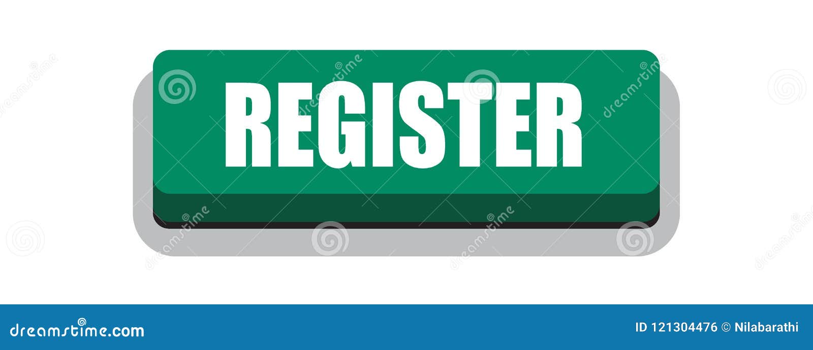 Register now button green stock illustration. Illustration of shape ...
