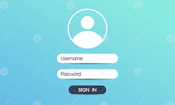 Register Page Design. Login Form Account User Password Identity Ui Web ...