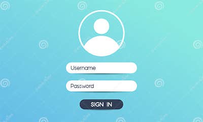 Register Page Design. Login Form Account User Password Identity Ui Web ...