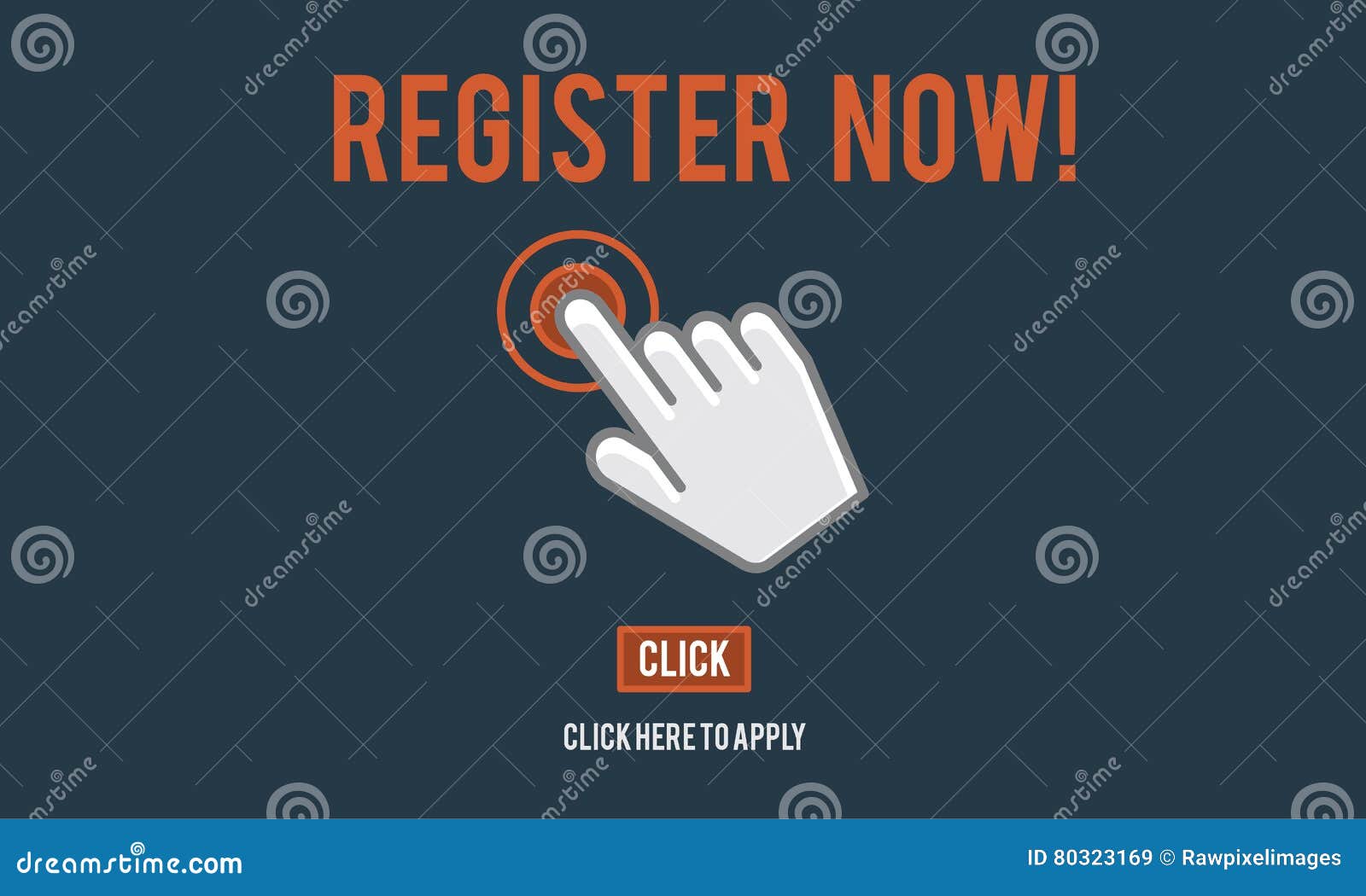 Register Registration Enter Apply Membership Concept Stock Illustration ...