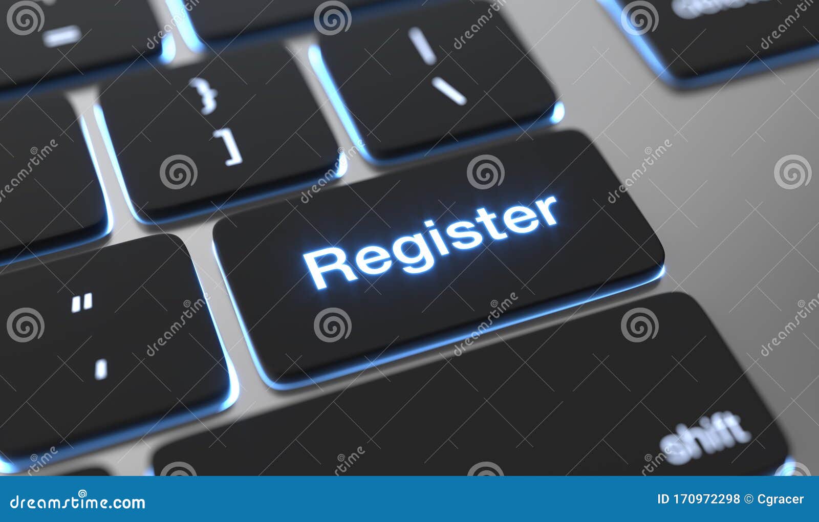 Register button stock illustration. Illustration of today - 170972298
