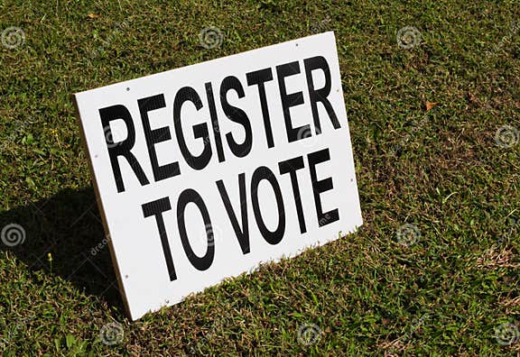 Register to Vote stock image. Image of voterregistration - 26952405