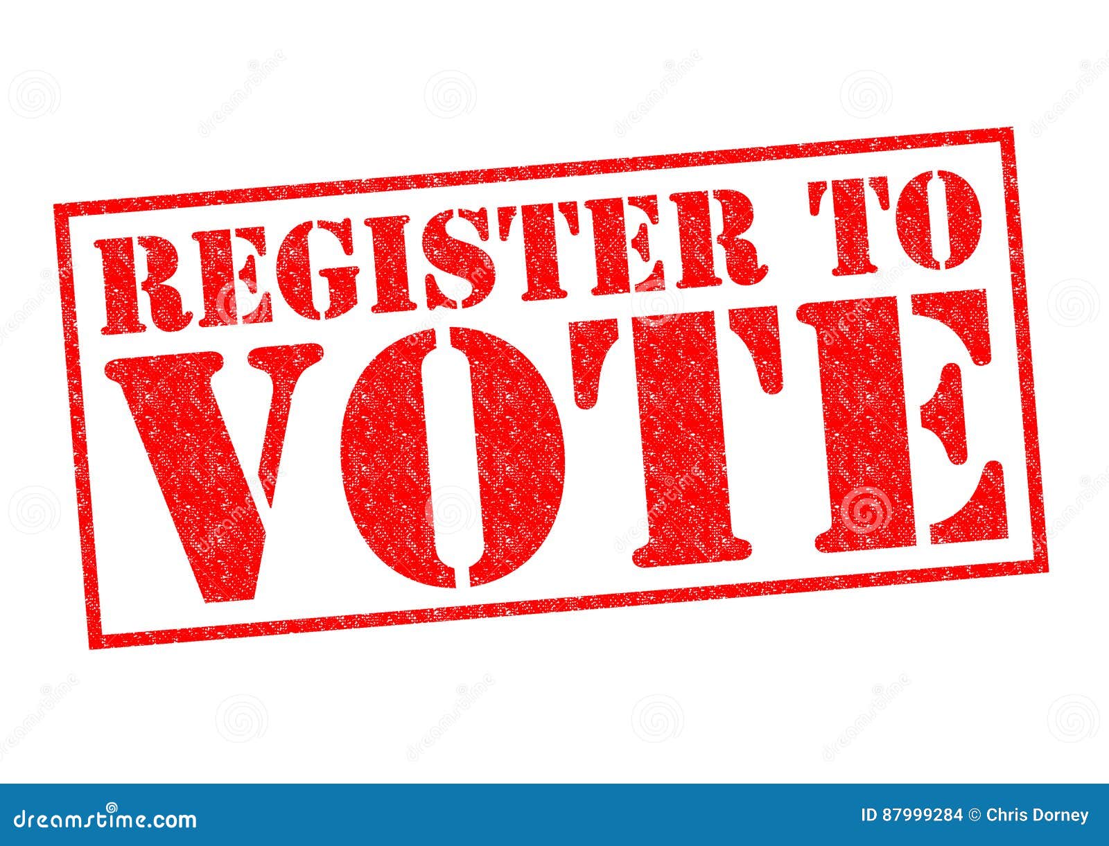 REGISTER TO VOTE stock photo. Image of human, opinion - 87999284