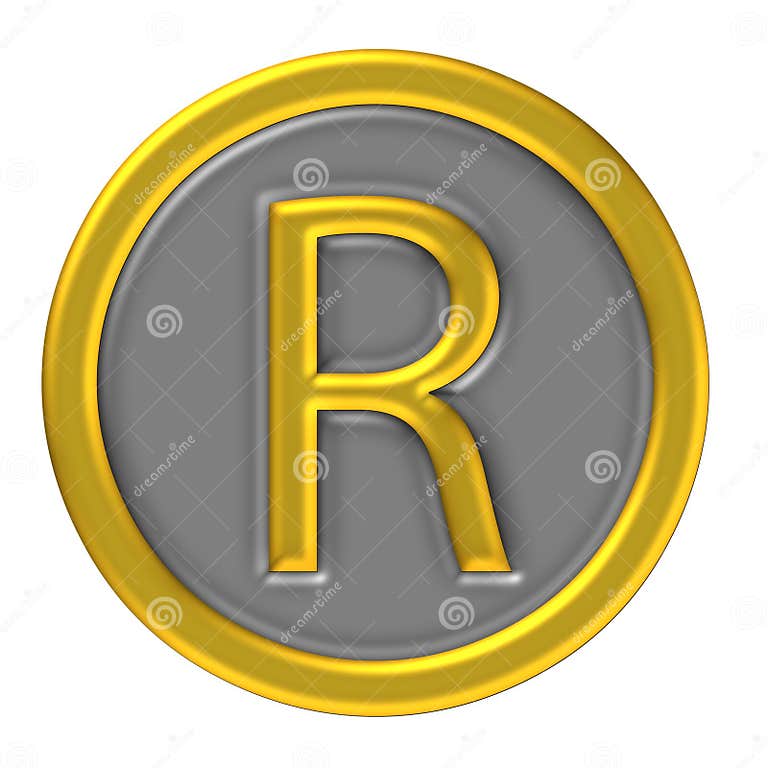 Registered mark icon stock illustration. Illustration of limitation ...