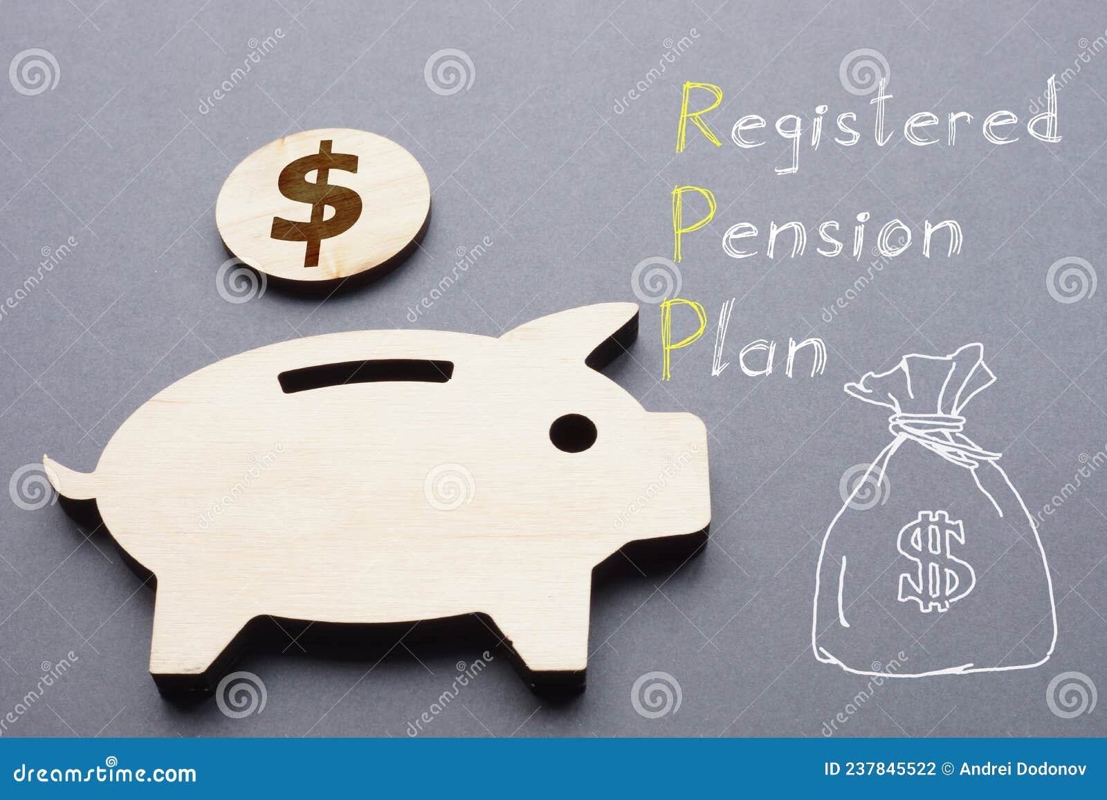 Registered Pension Plan RPP is Shown on the Business Photo Using the ...