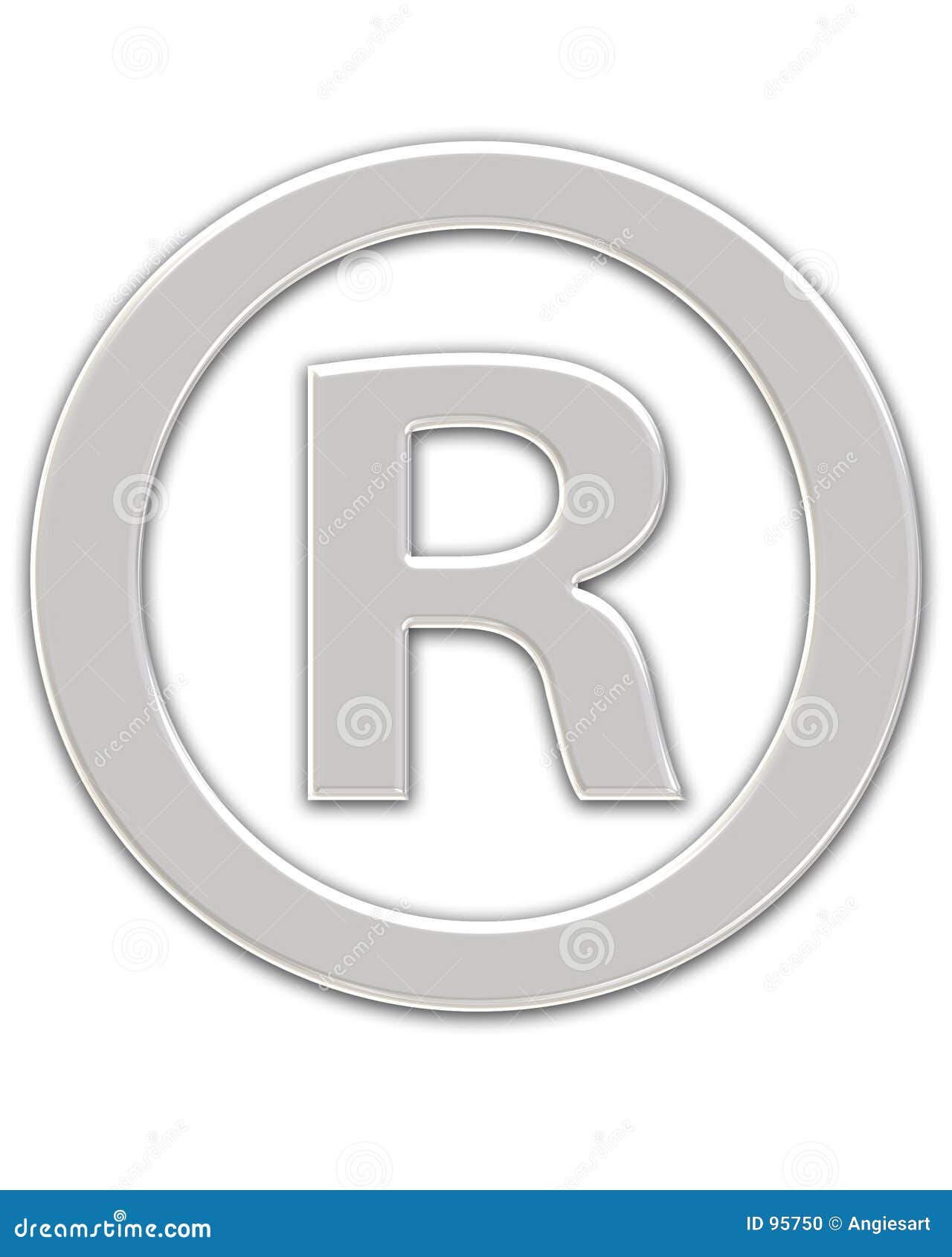 Registered Symbol stock illustration. Illustration of registered - 95750