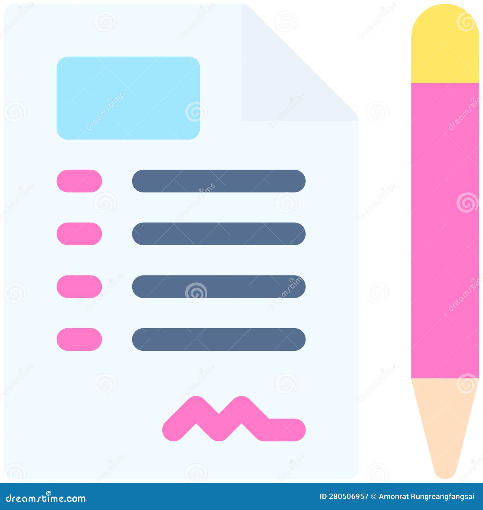 Registration Form Icon, Marathon Related Vector Stock Vector ...